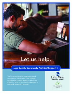 WLDH Lake County Community Tech Support Guide - Wilderness Health